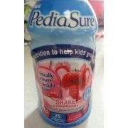 PediaSure Nutrition Shake, Strawberry: Calories, Nutrition Analysis ...