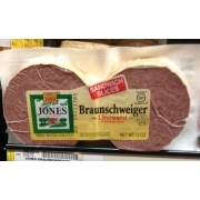 Jones Dairy Farm Liverwurst, Braunschweiger, Sandwich Slices: Calories ...