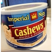 Imperial Nuts Cashews, Halves And Pieces: Calories, Nutrition Analysis ...