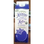 Nancy's Lowfat Cultured Milk, Kefir, Blueberry: Calories, Nutrition ...