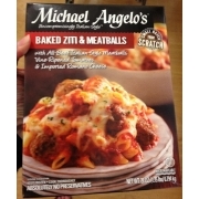 Michael Angelo's Baked Ziti & Meatballs: Calories, Nutrition Analysis ...