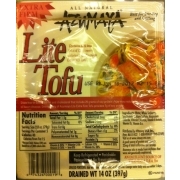 Azumaya Tofu, Extra Firm, Lite: Calories, Nutrition Analysis & More ...