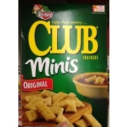 Keebler Original Minis Clun Crackers: Calories, Nutrition Analysis ...