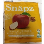 Snapz Crunchy Premium Apple Crisps With Cinnamon: Calories, Nutrition ...