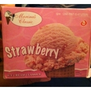 Marina's Classic Ice Cream, Strawberry: Calories, Nutrition Analysis ...