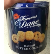 Famous Dane Danish Butter Cookies: Calories, Nutrition Analysis & More ...