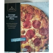 Safeway Select Pizza, Sausage & Pepperoni: Calories, Nutrition Analysis ...