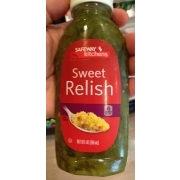 Safeway Sweet Relish: Calories, Nutrition Analysis & More | Fooducate