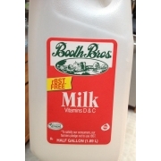 Booth Bros. Vitamin D & C Milk: Calories, Nutrition Analysis & More ...