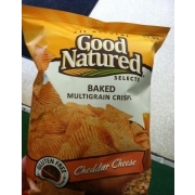 Good Natured Cheddar Cheese Baked Multigrain Crisps: Calories ...