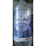 Safeway Refreshe Concord Grape Sparkling Water Beverage: Calories, Nutrition Analysis & More ...