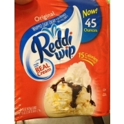 Reddi Whip Original Whipped Light Cream: Calories, Nutrition Analysis ...