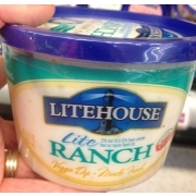 Litehouse Veggie Dip, Lite Ranch Veggie: Calories, Nutrition Analysis ...