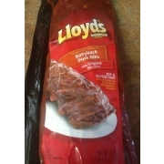 Lloyds Barbeque Company Babyback Pork Ribs: Calories, Nutrition ...
