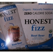 Honest Fizz Root Beer Soda: Calories, Nutrition Analysis & More | Fooducate