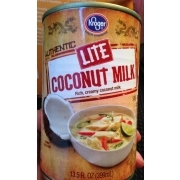 Kroger Lite Coconut Milk: Calories, Nutrition Analysis & More | Fooducate