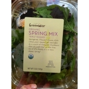 Publix GreenWise Spring Mix, Organic: Calories, Nutrition Analysis ...