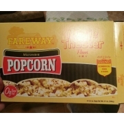 Fareway Popcorn, Movie Theatre Flavor: Calories, Nutrition Analysis ...