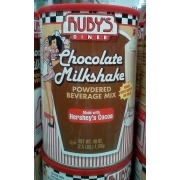 Ruby's Chocolate Milkshake Powdered Beverage Mix: Calories, Nutrition ...