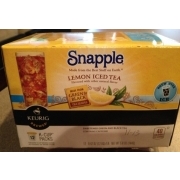 Snapple Lemon Iced Tea: Calories, Nutrition Analysis & More | Fooducate