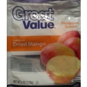 Great Value Dried Mango: Calories, Nutrition Analysis & More | Fooducate