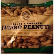 Southern Grove Salted & Roasted Jumbo Peanuts: Calories, Nutrition ...
