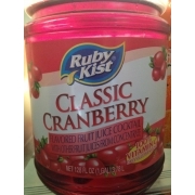 Ruby Kist Classic Cranberry, Flavored Fruit Juice Cocktail With Other ...