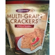 Crunchmaster Multi-Grain White Cheddar Crackers: Calories, Nutrition ...
