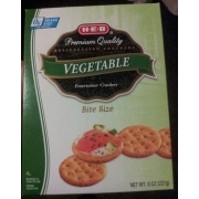 H-E-B Vegetable Entertainer Crackers: Calories, Nutrition Analysis ...
