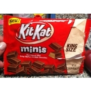 Kit Kat Crisp Wafers, Milk Chocolate, Mini: Calories, Nutrition ...