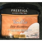 Winn Dixie Ice Cream, Vanilla: Calories, Nutrition Analysis & More ...