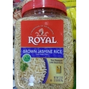 Royal Brown Jasmine Rice: Calories, Nutrition Analysis & More | Fooducate