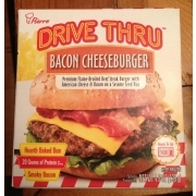 Pierre Drive Thru Bacon Cheeseburger: Calories, Nutrition Analysis ...