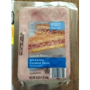 Lunch Mate Cooked Ham: Calories, Nutrition Analysis & More | Fooducate
