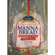 Manna Organics 100% Sprouted Whole Grain Manna Bread, Cinnamon Date ...