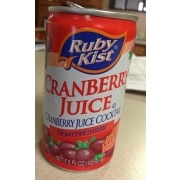 Ruby Kist Cranberry Juice Cocktail: Calories, Nutrition Analysis & More ...
