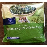 Kroger Chopped Turnip Greens With Diced Turnips: Calories, Nutrition ...