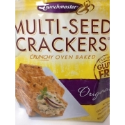 Crunchmaster Multi-Seed Crackers, Original: Calories, Nutrition ...