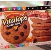 VitaTops Carrot Cake: Calories, Nutrition Analysis & More | Fooducate