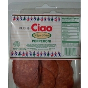 Ciao Pepperoni: Calories, Nutrition Analysis & More | Fooducate