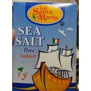 La Santa Maria Sea Salt Fine Iodized: Calories, Nutrition Analysis ...