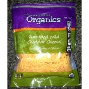 Harris Teeter Organic Shredded Mild Cheddar Cheese: Calories, Nutrition ...
