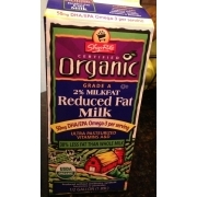 ShopRite Organic 2% Milkfat Reduced Fat Milk: Calories, Nutrition ...