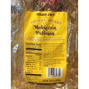 Trader Joe's Artisan Breads, Multigrain Pullman: Calories, Nutrition ...