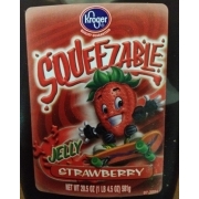 Kroger Jelly, Squeezable, Strawberry: Calories, Nutrition Analysis ...