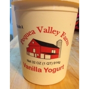 Pequea Valley Farm Yogurt, Vanilla: Calories, Nutrition Analysis & More ...
