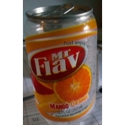 Mr Flav Mango Orange Flavored Water: Calories, Nutrition Analysis ...