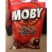 Moby Crunchy Chocolate Flavored Corn Snack: Calories, Nutrition ...