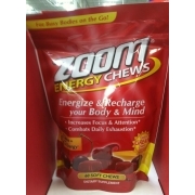 Zoom Energy Chews Dietary Supplement: Calories, Nutrition Analysis ...