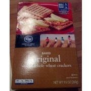 Kroger Original Whole Wheat Crackers: Calories, Nutrition Analysis ...